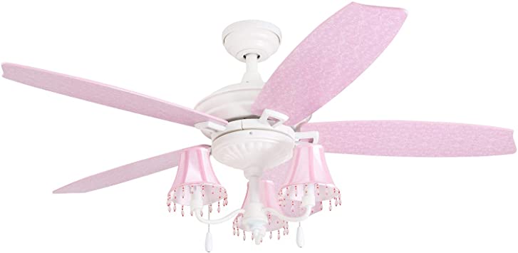 7 Pretty Girls Room Ceiling Fans 2025 - The Fans Pro