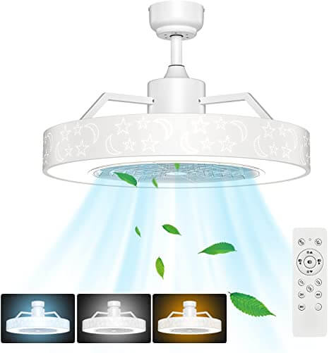7 Pretty Girls Room Ceiling Fans 2025 - The Fans Pro